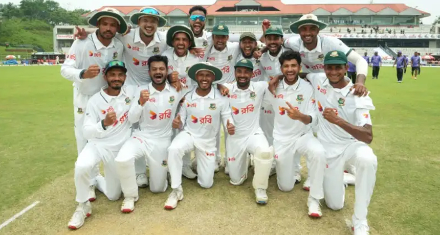 Bangladesh Won The Test Series Against Pakistan - Cricket Images & Photos